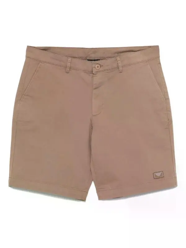 Emporio Armani Logo-patch Shorts