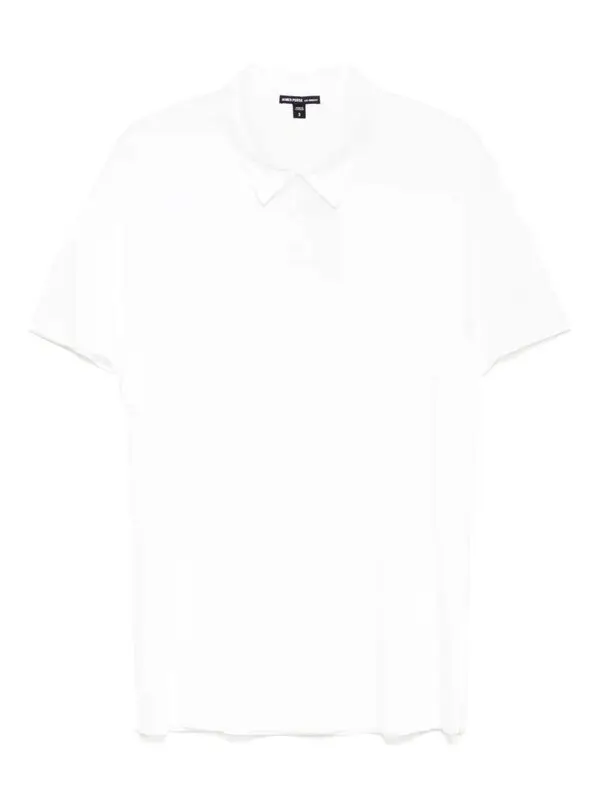 JAMES PERSE Brushed Lotus Polo Shirt - White