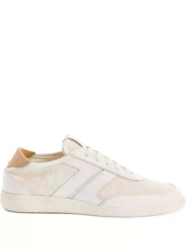 GIUSEPPE ZANOTTI League Canvas Sneakers - Neutrals