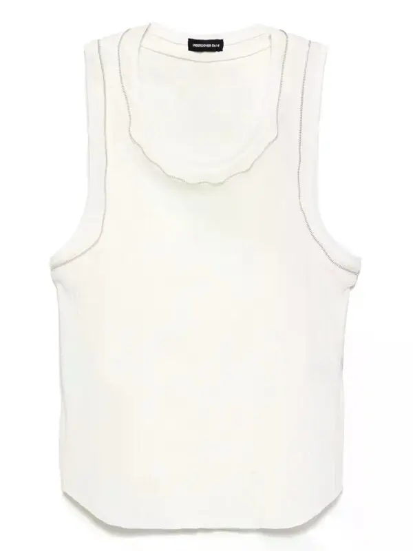 UNDERCOVERISM Cotton Vest - White