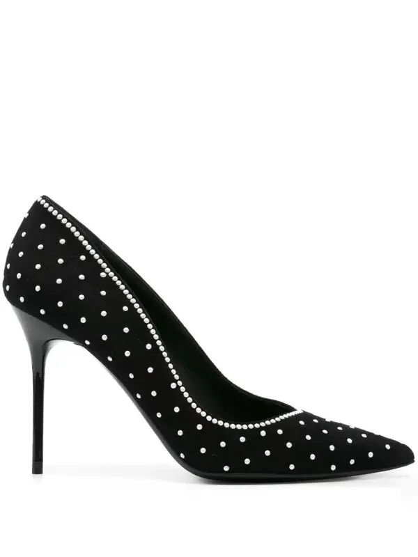 Balmain 100mm Bead-embellished Pumps