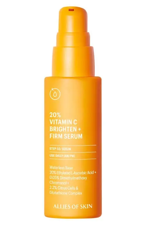 ALLIES OF SKIN 20% Vitamin C Brighten + Firm Serum - No Color