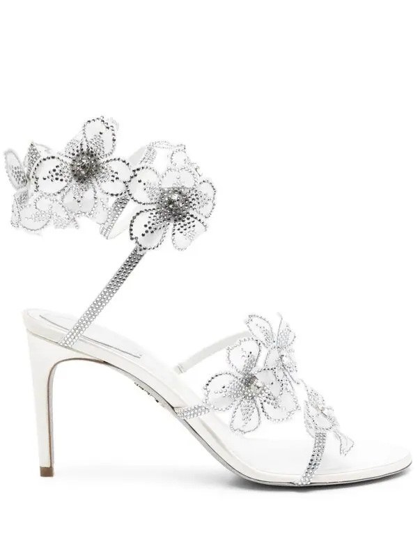 Rene Caovilla 80mm Floriane Sandals