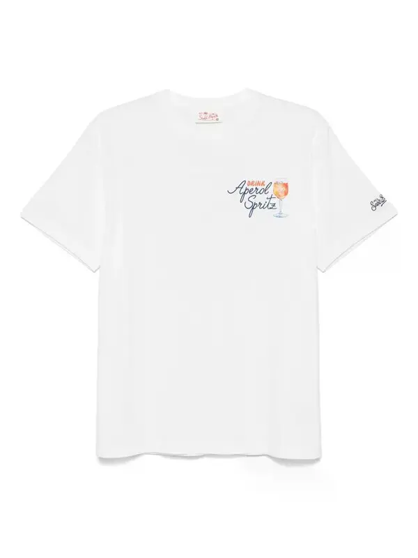 MC2 SAINT BARTH Graphic-print T-shirt - White