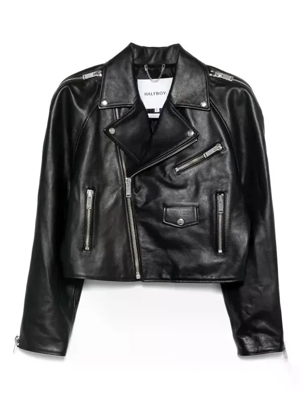 HALFBOY Chiodo Biker Jacket - Black