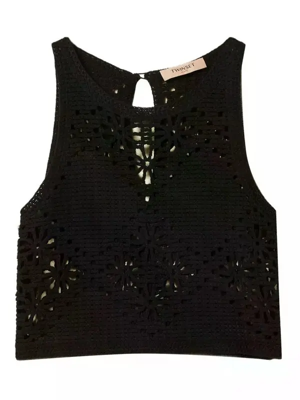 TWINSET Knitted Sleeveless Top