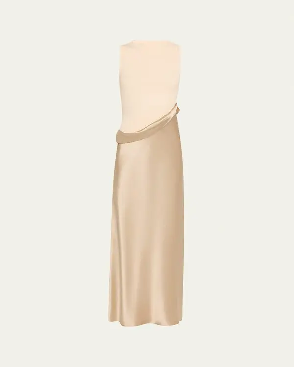 Nanushka Cobee Combo Maxi Dress