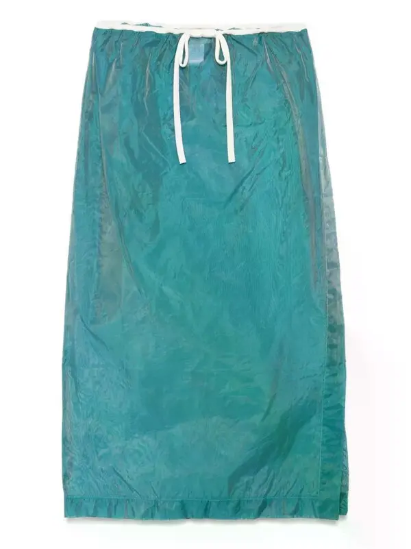 THE M Olimpia Midi Skirt - Blue
