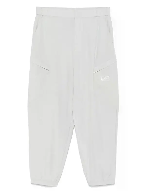 Emporio Armani Logo-print Track Pants - Grey