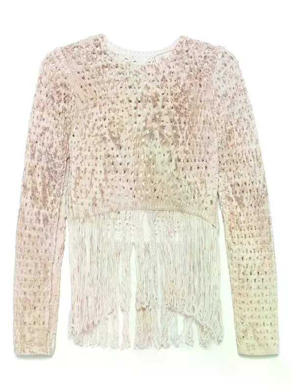 Blumarine Open-knit Sweater