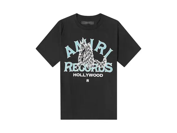 Amiri Wolf Logo Tee Shirt