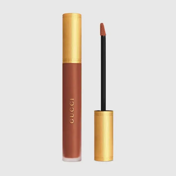Gucci 308 Lucy Dark Orange, Rouge À Lèvres Liquide Mat Lipstick - One-color