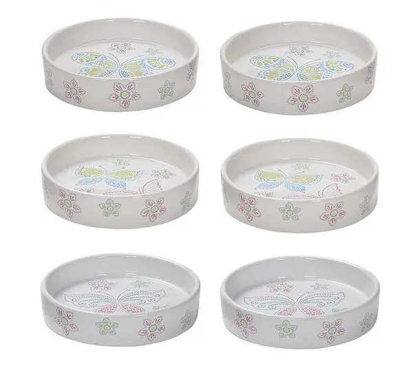 TEMP-TATIONS Seasonal Set Of 4-oz Deep Dish Ramkeins