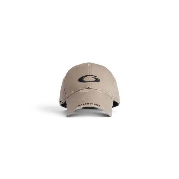 Balenciaga Sports Loop Icon Cargo Cap - Beige
