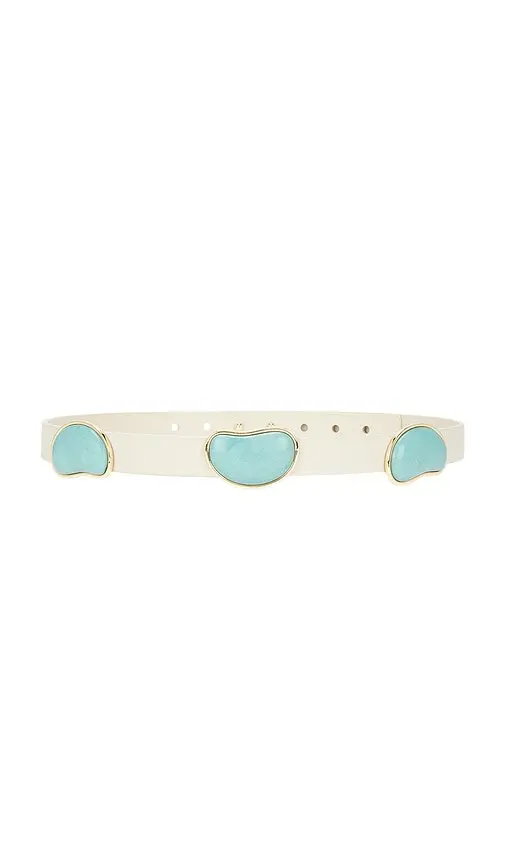 Lele Sadoughi Turquoise Station Belt