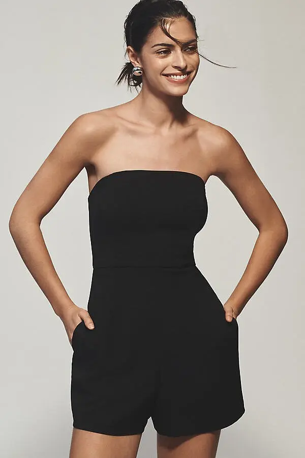HUTCH Strapless Romper
