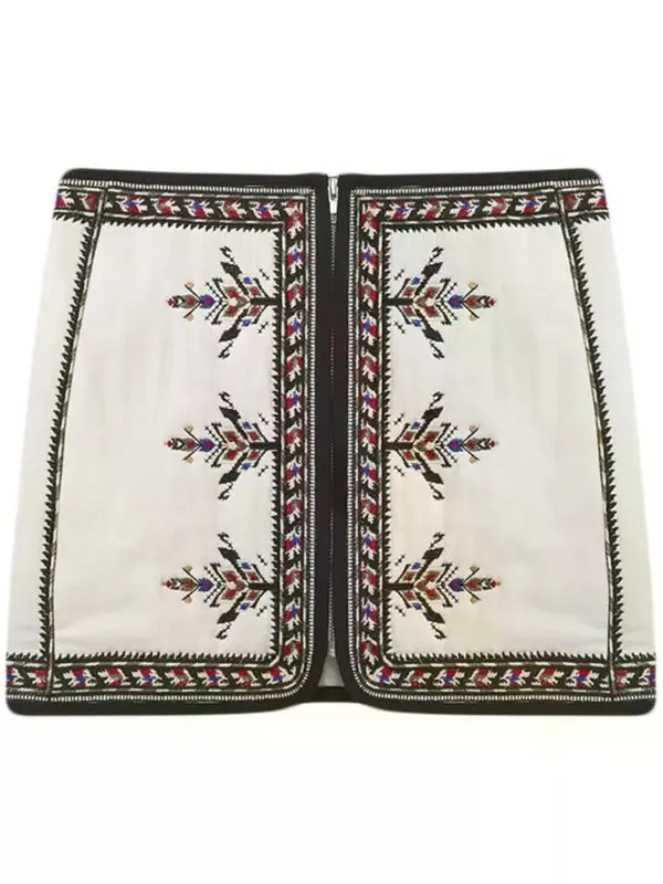 MARANT ETOILE Zeria Mini Skirt - White