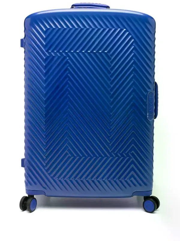 Lancel Atlas Large Suitcase In Blue 15% Off Editorialist