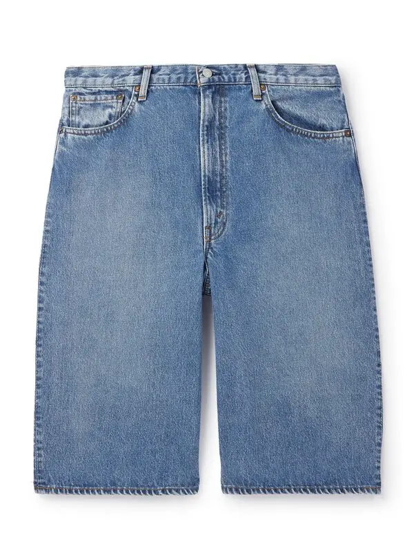 ORSLOW Super Dad's Denim Shorts