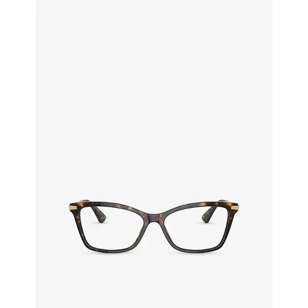 Dolce & Gabbana Cat Eye-frame Optical Glasses - Brown
