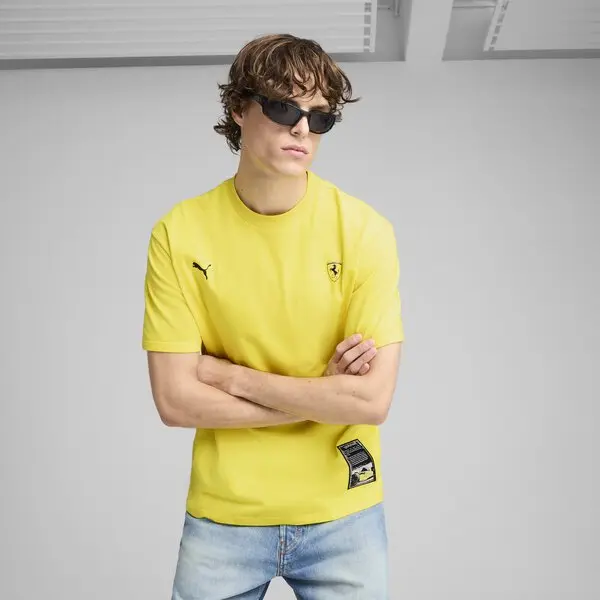 PUMA Scuderia Ferrari T-shirt - Yellow