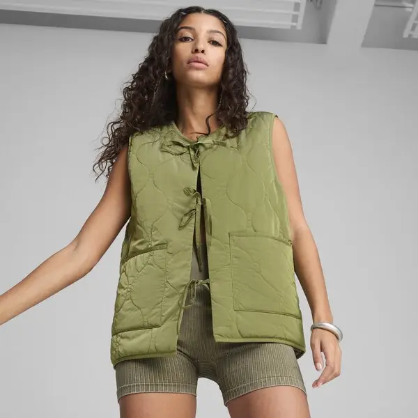 PUMA Yona Reversible Vest - Green