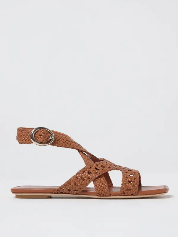 STUART WEITZMAN Flat Sandal - Brown