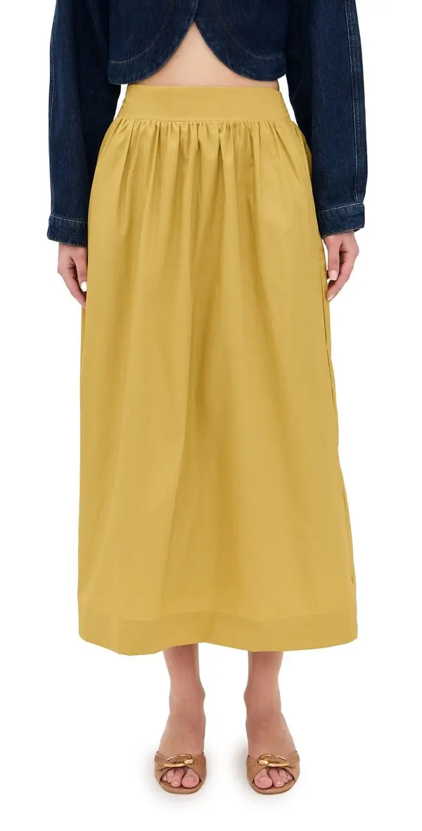 MAREA Charlotte Skirt - Chartreuse