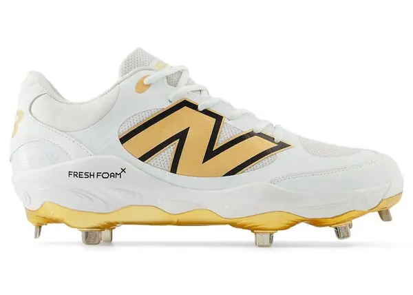 NEW BALANCE Fresh Foam 3000v7 Sneakers - White/metallic Gold/thunder