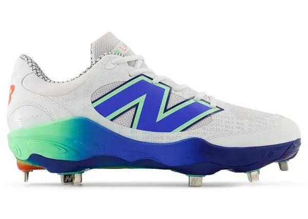 NEW BALANCE 3000v7 Lab Work - White/electric Jade/bright Lapis