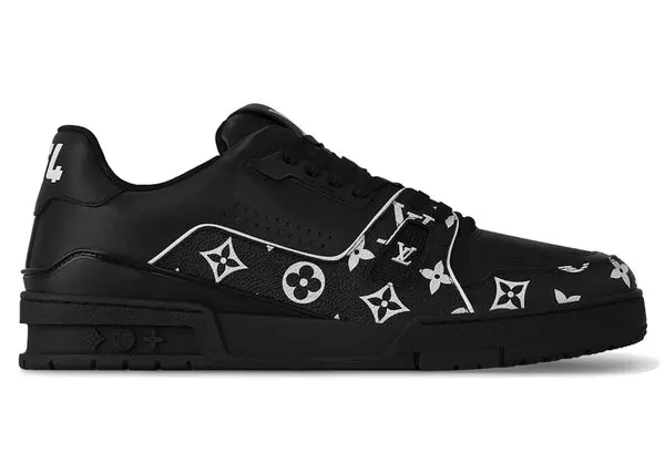LOUIS VUITTON Trainer Sneaker - Black/white