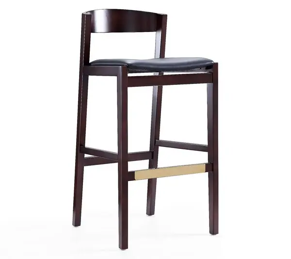 MANHATTAN COMFORT Klismos Bar Stool