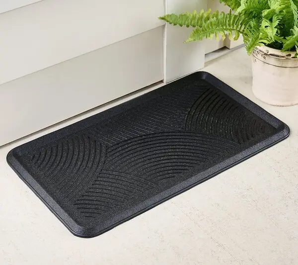 CELLA As Is Entryway Rubber Boot Tray