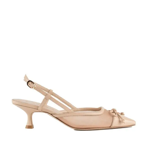 STUART WEITZMAN Kitty Slingback 50 - Beige