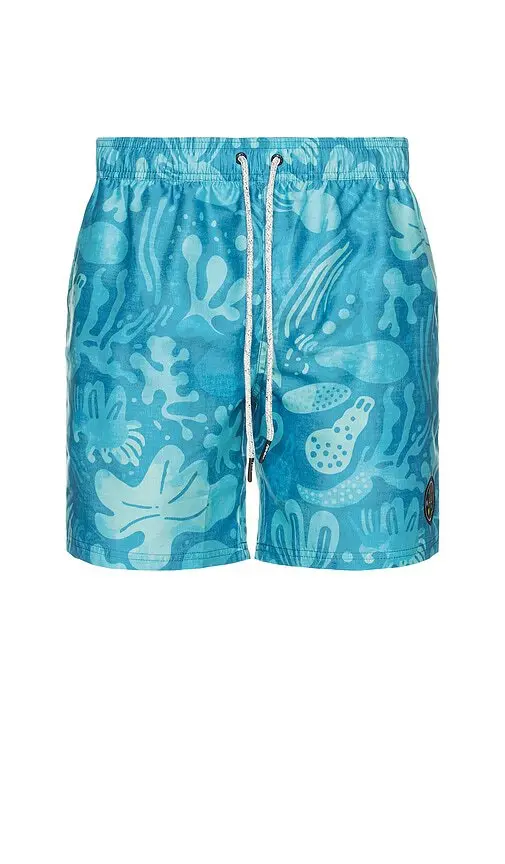 MAUI AND SONS Runner Classic Swim Trunks - Blue