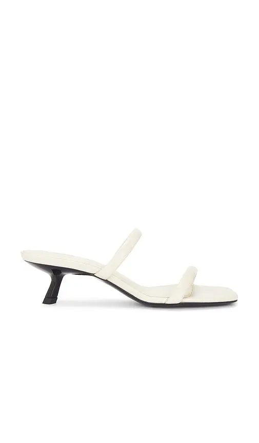 ANINE BING Hilda Mule Sandals - Ivory