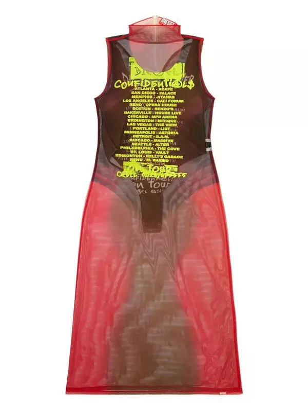 Diesel Remaster Capsule D-agnec Midi Dress