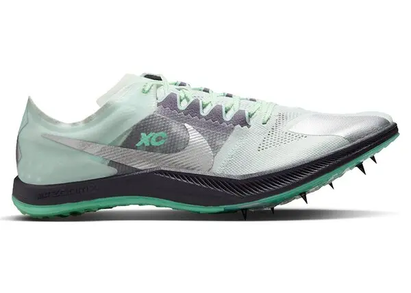 Nike Zoomx Dragonfly Xc Metallic Silver Sneakers - Barely Green/green Glow/iced Jade