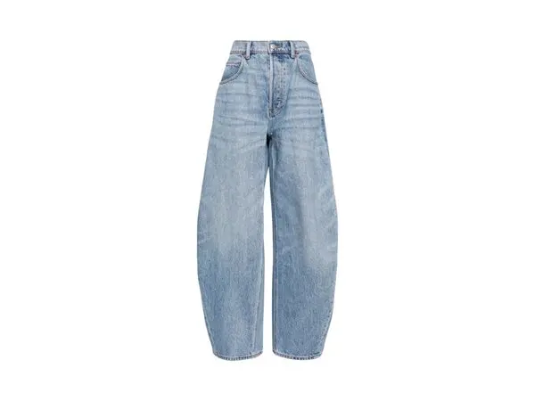 Alexander Wang Oversized Rounded Low Rise Jean