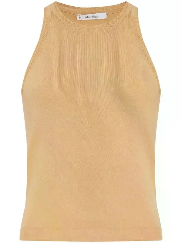 Max Mara Knitted Tank Top - Neutrals