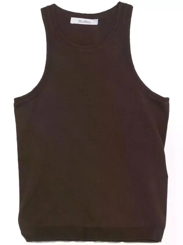 Max Mara Arnes Tank Top - Brown