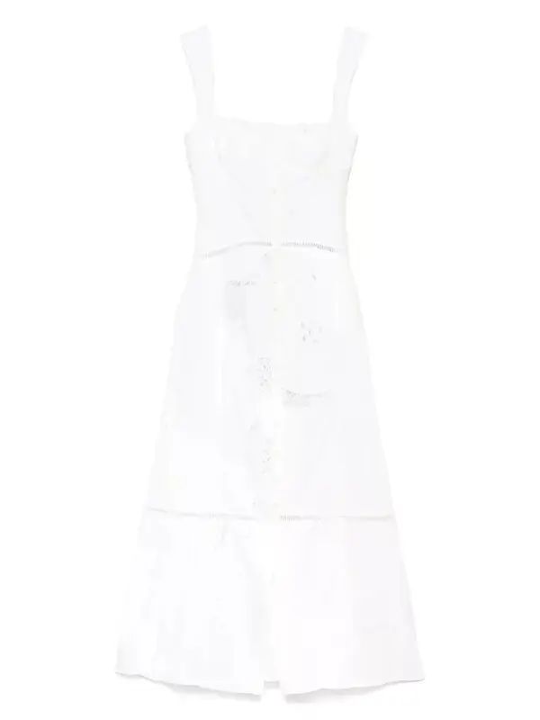 MARINE SERRE Regenerated Midi Dress