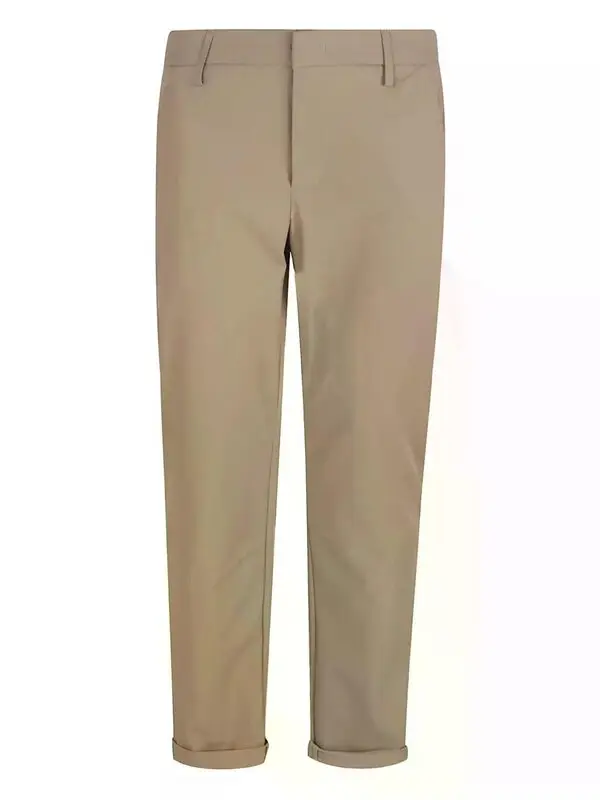 DONDUP Cotton Trousers - Neutrals