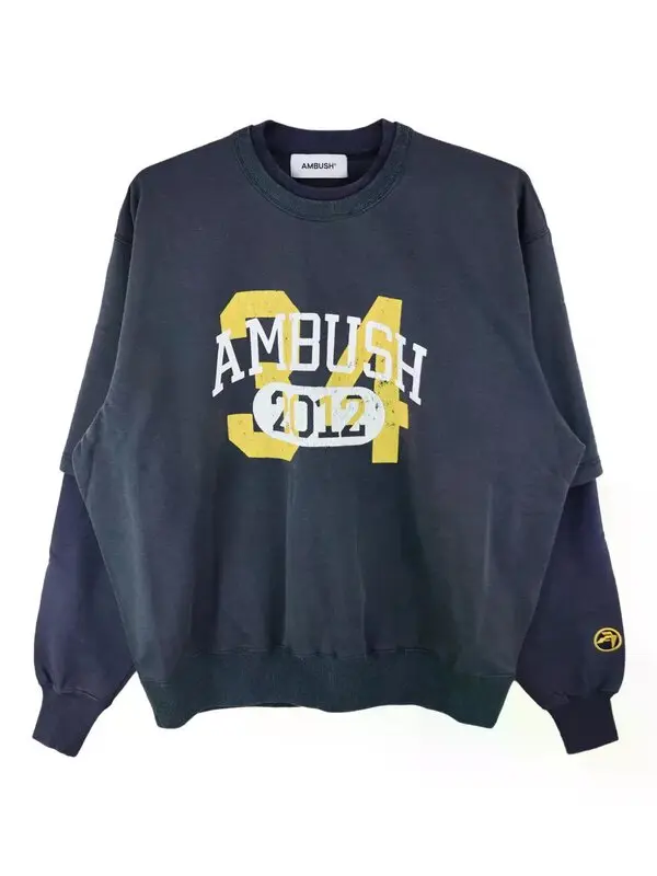 AMBUSH Logo-print Sweatshirt - Blue