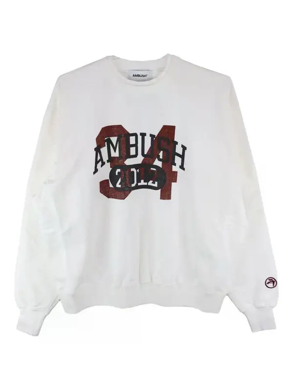 AMBUSH Logo-print Sweatshirt - White