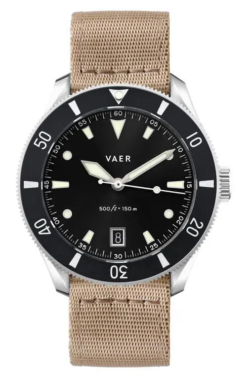 VAER Ds2 Meridian Watch - Black