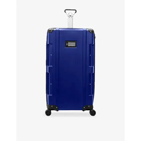 HARPER COLLECTIVE 4-wheel Trunk Suitcase 80cm - Blu/s