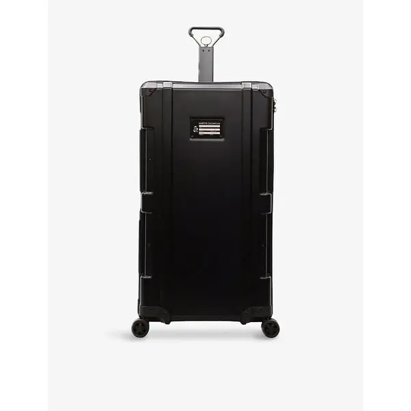 HARPER COLLECTIVE 4-wheel Trunk Suitcase 80cm - Blk/blk