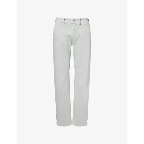 7 For All Mankind Slimmy Lux Performance Tapered-leg Trousers