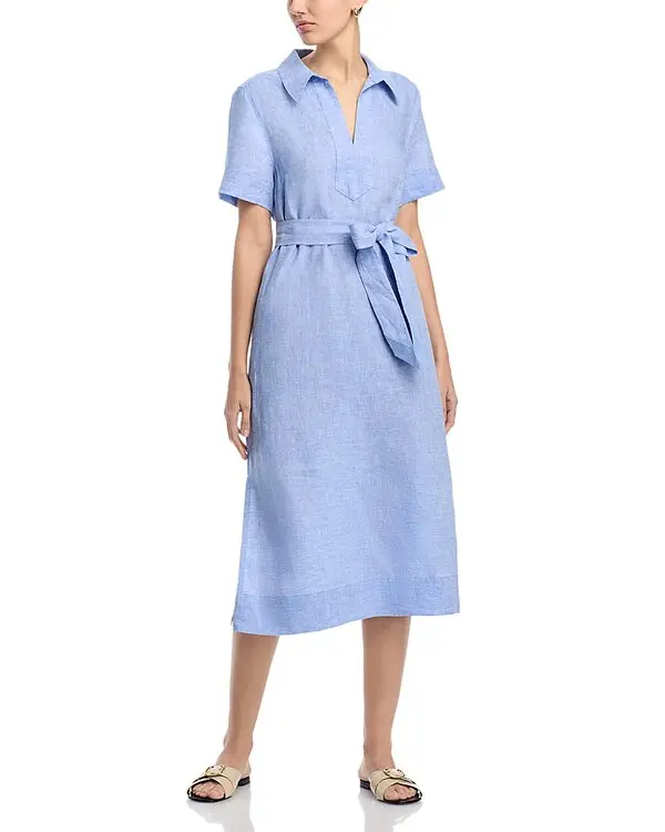 Tommy Bahama Coastalina Popover Midi Dress - Buccaneer Blue